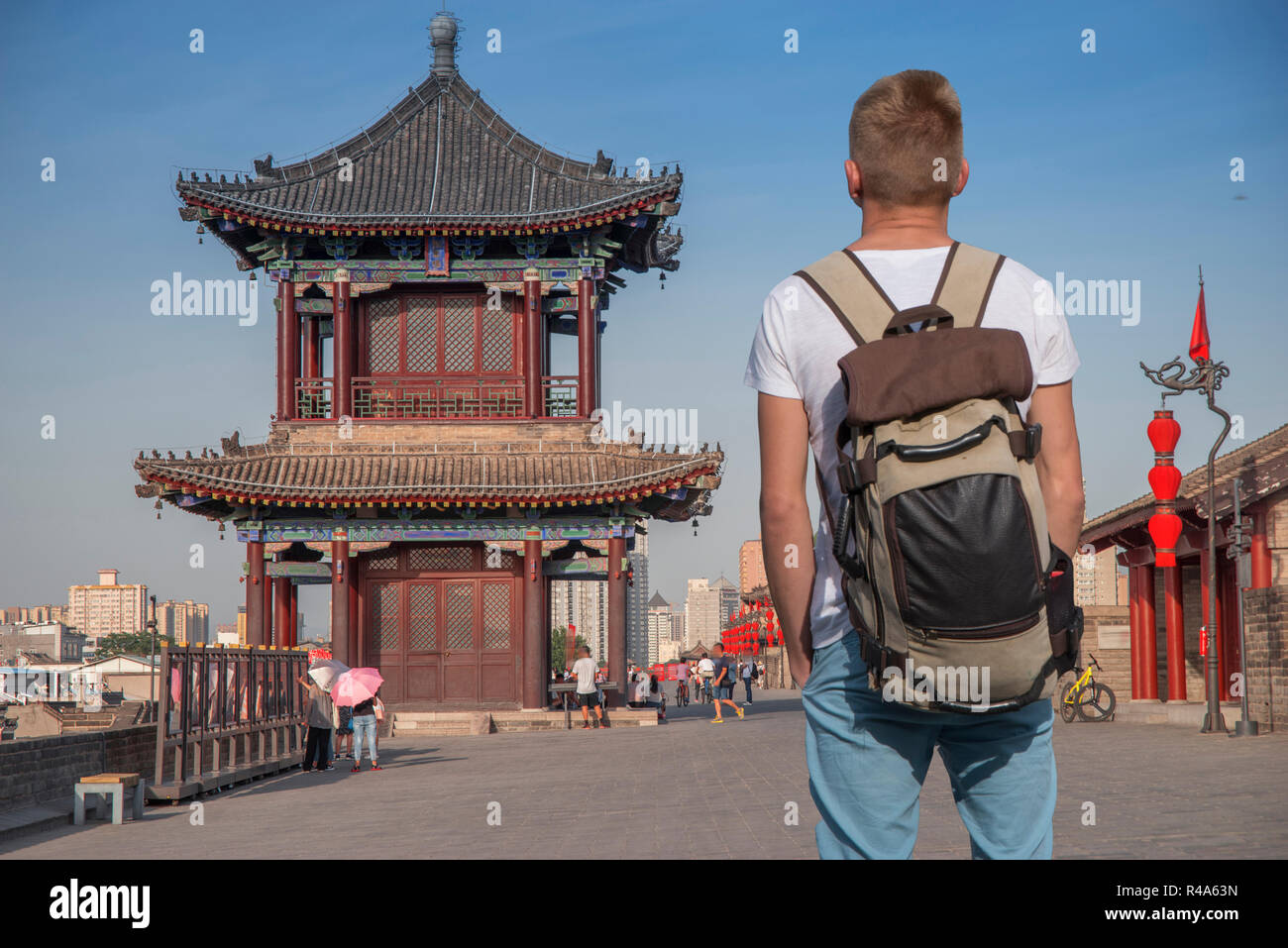 In china the most beautiful male road hi-res stock photography and ...