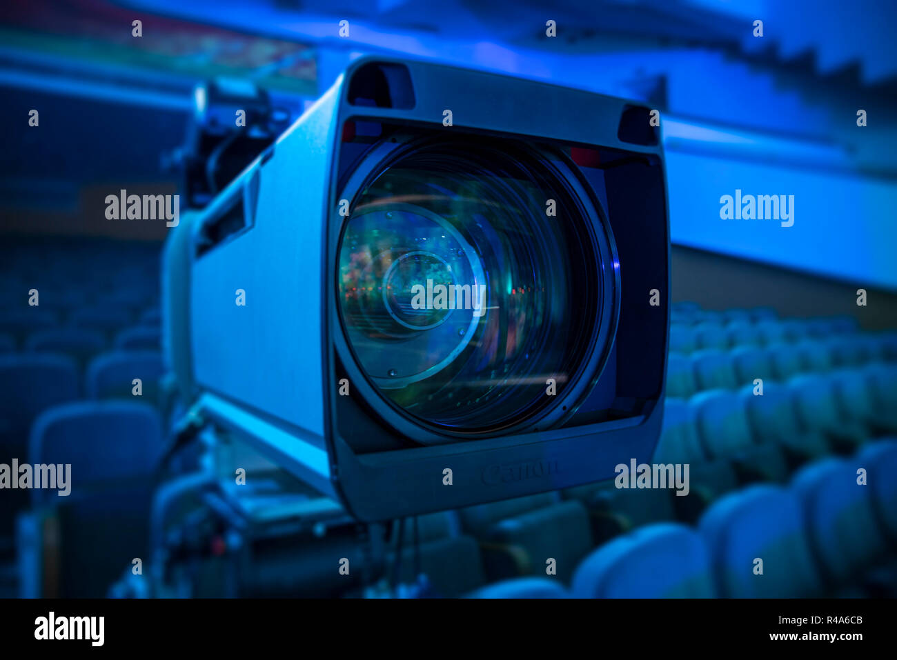 studio camera at the concert. television shooting Stock Photo - Alamy
