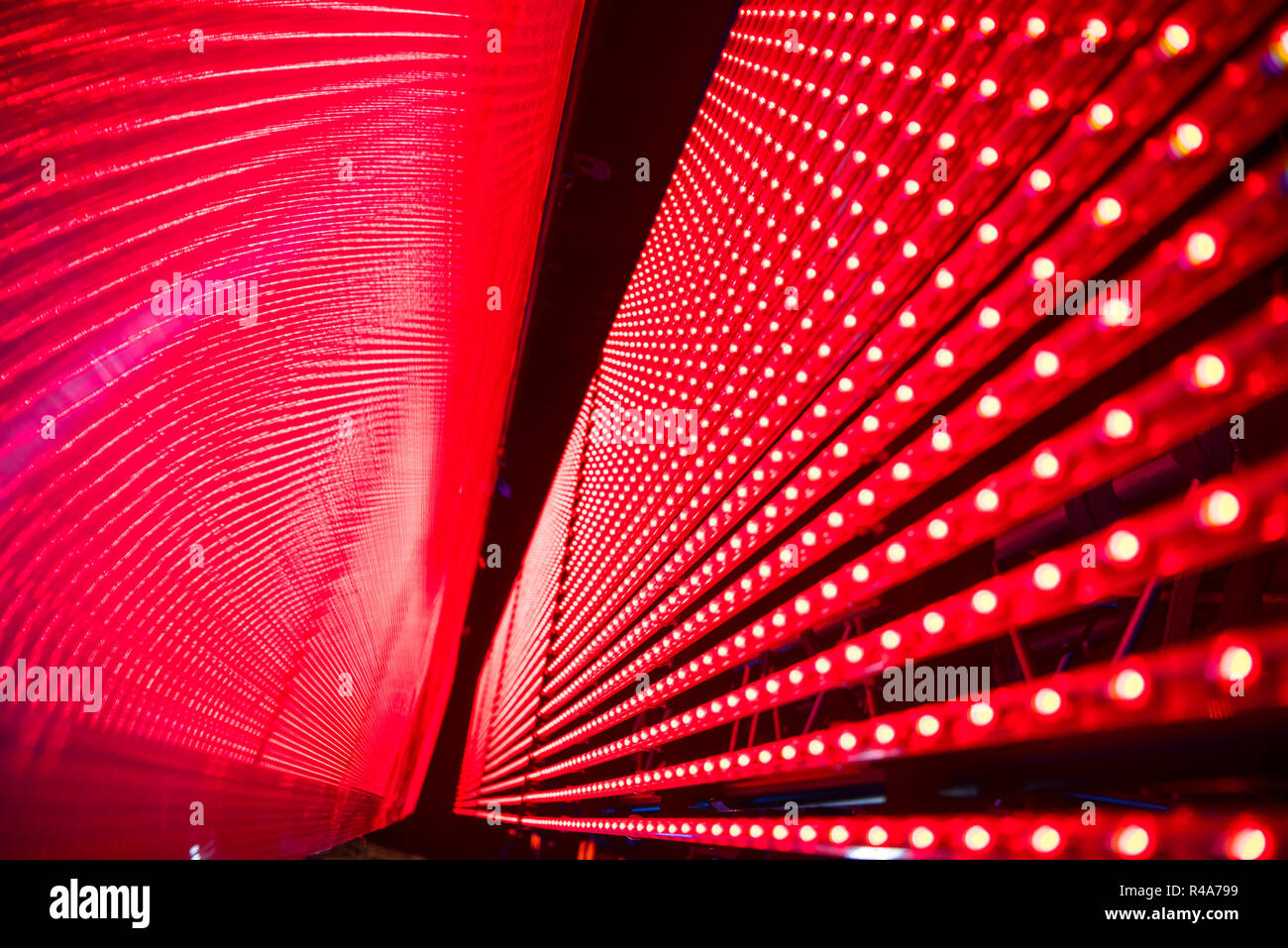 rays of light illuminate the scene at the concert Stock Photo - Alamy