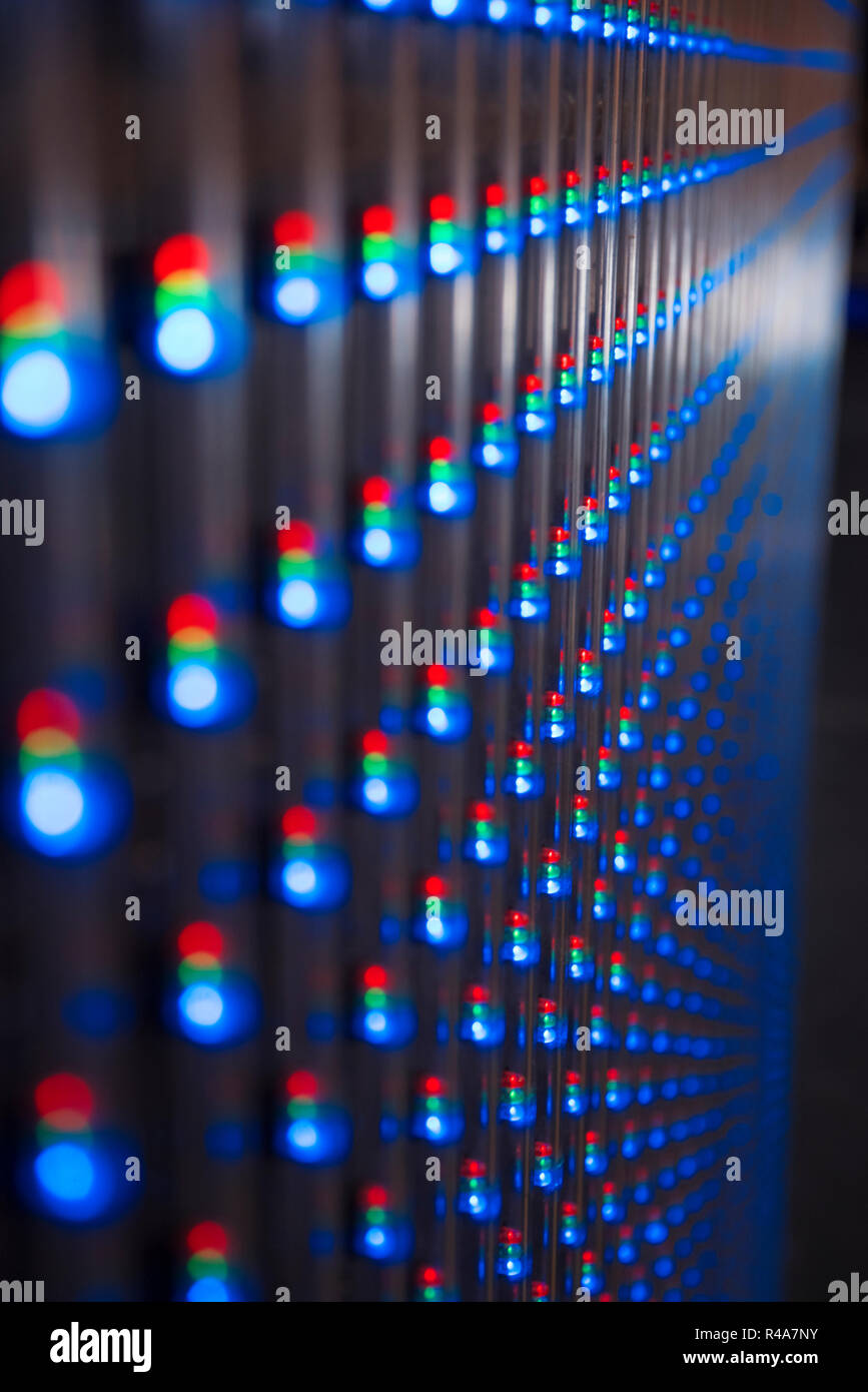 LED screen at a concert close-up. Europe Stock Photo - Alamy