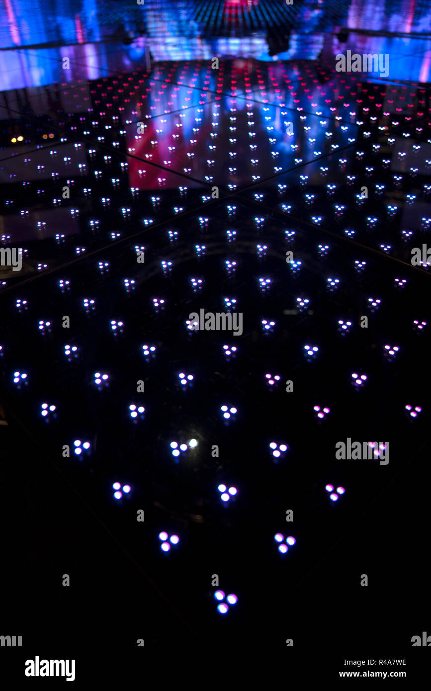 LED screen at a concert close-up. Europe Stock Photo - Alamy