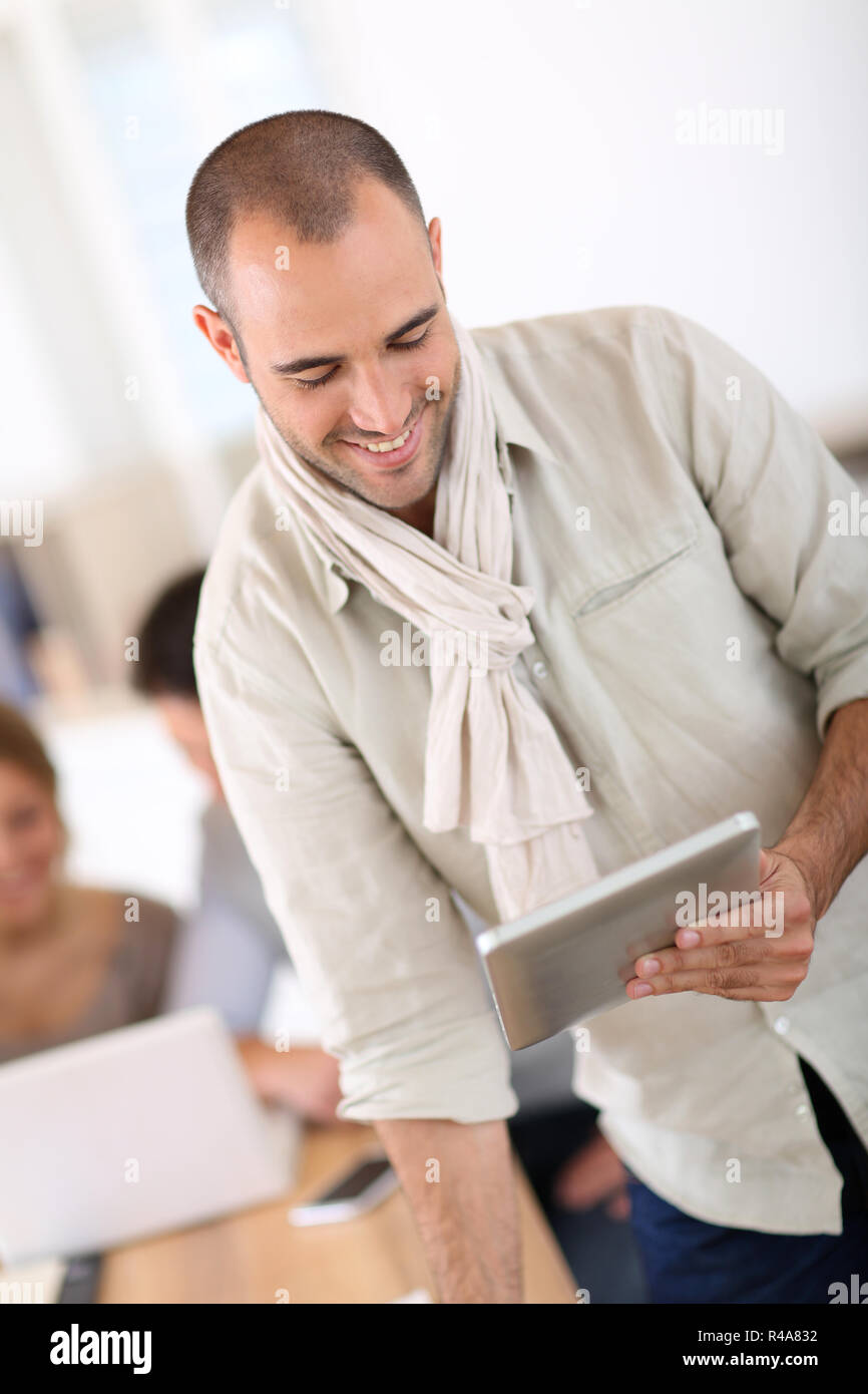 Cool business workplace Stock Photo - Alamy