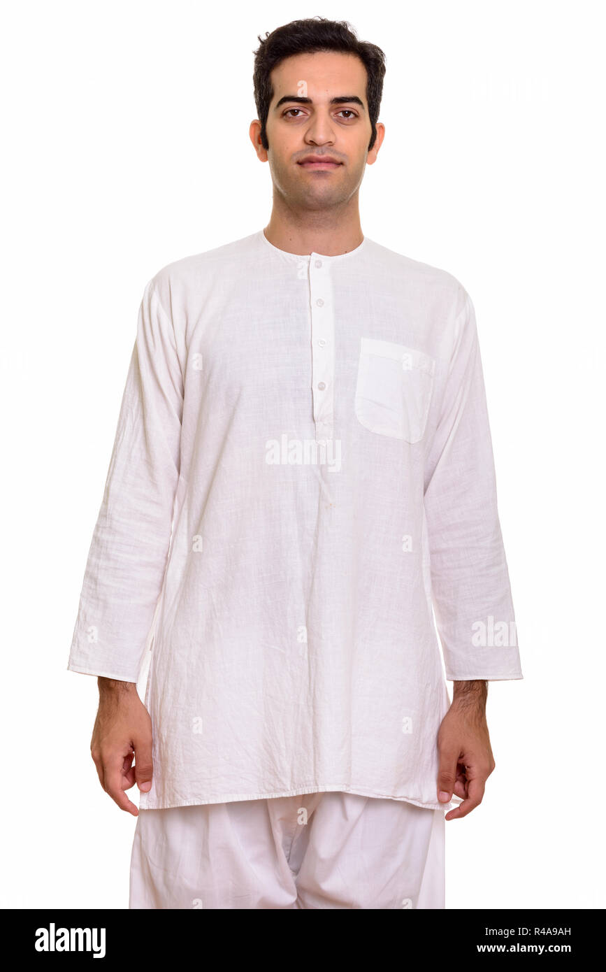 Portrait of young Indian man in traditional clothes Stock Photo - Alamy