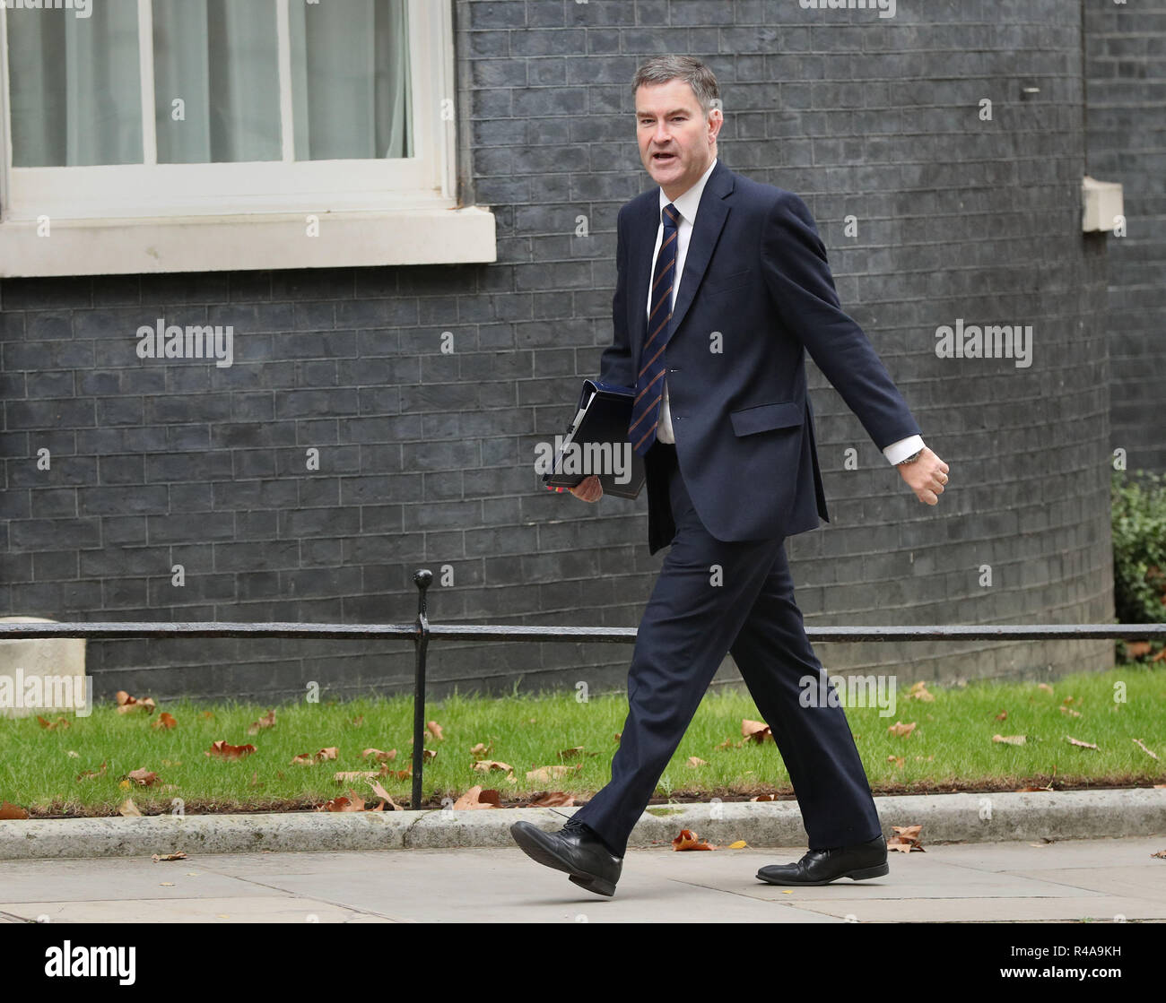 Justice Secretary David Gauke arrives in Downing Street in London for a ...