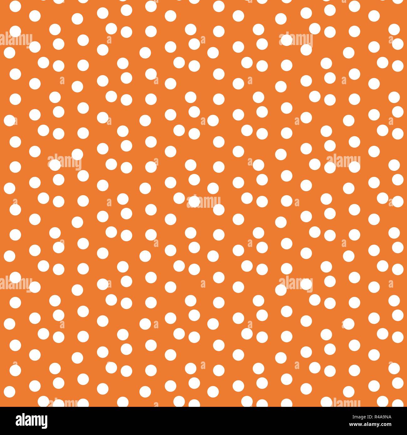 Orange And Pink Polka Dot Background