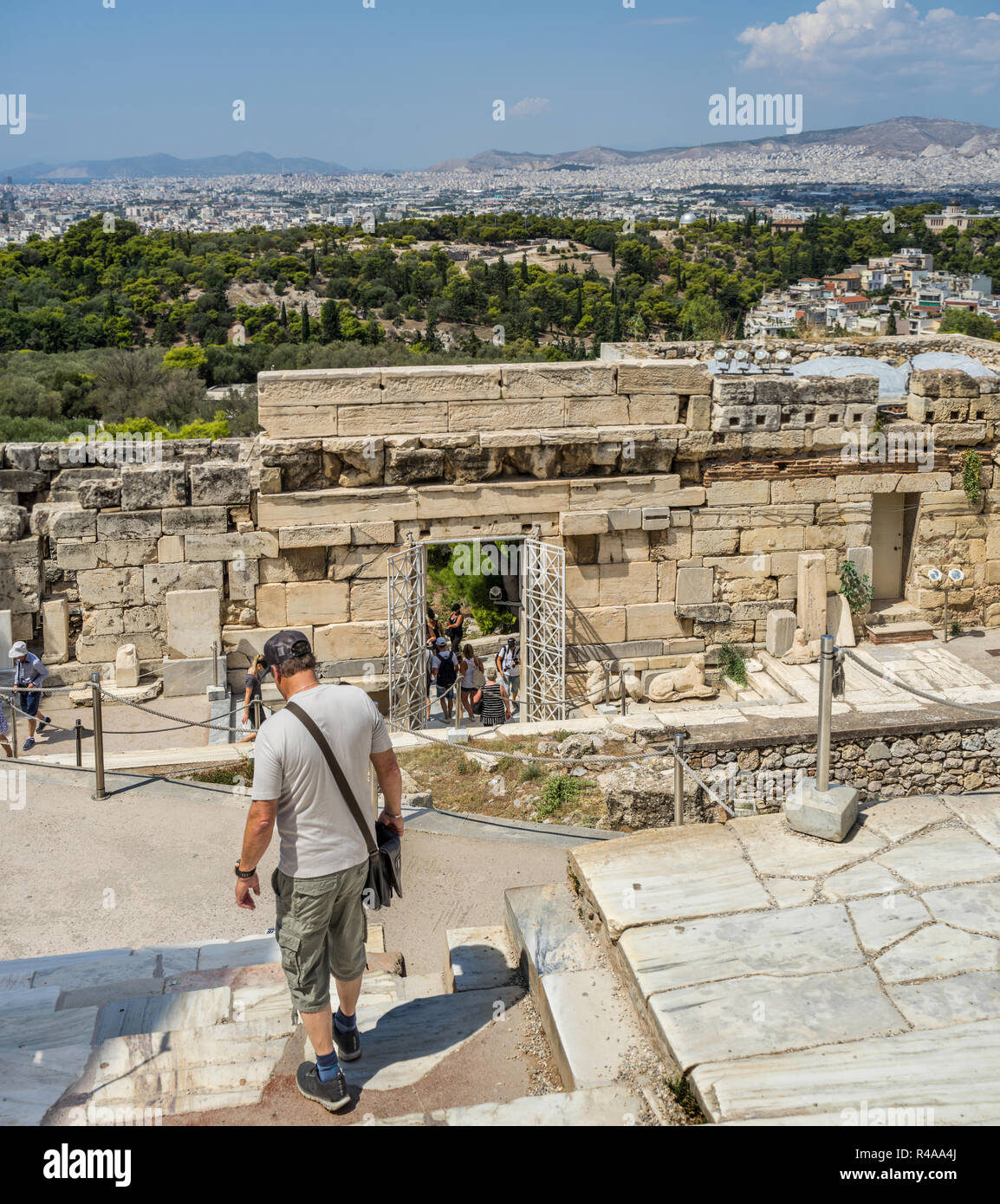 Antiquities of athens acropolis hi-res stock photography and images - Alamy