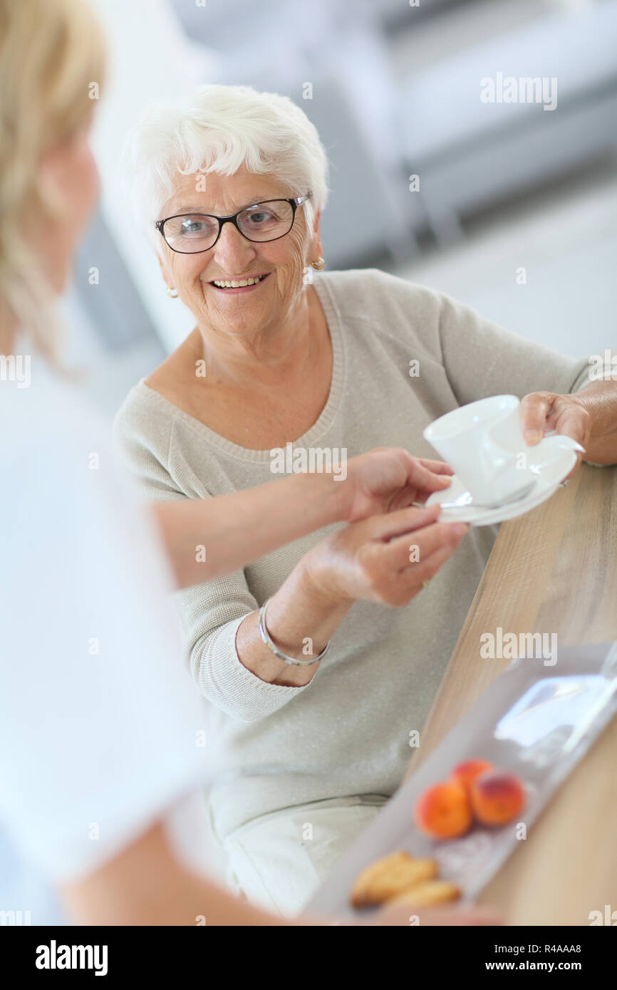 Hospital visit tea hi-res stock photography and images - Alamy
