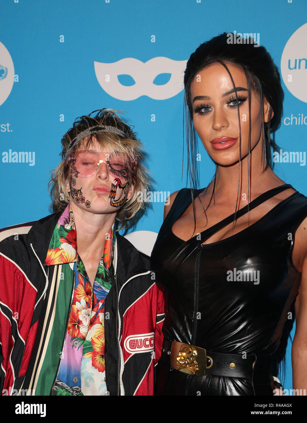 Sixth annual UNICEF Masquerade Ball Featuring: Nats Getty, Gigi ...