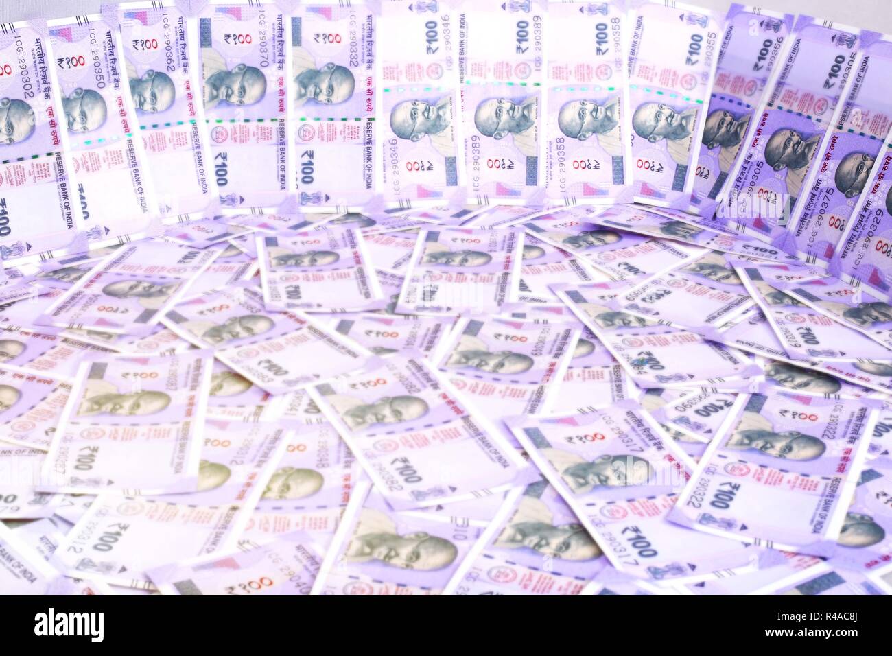 Picture of Indian money. Isolated on the white background Stock Photo ...