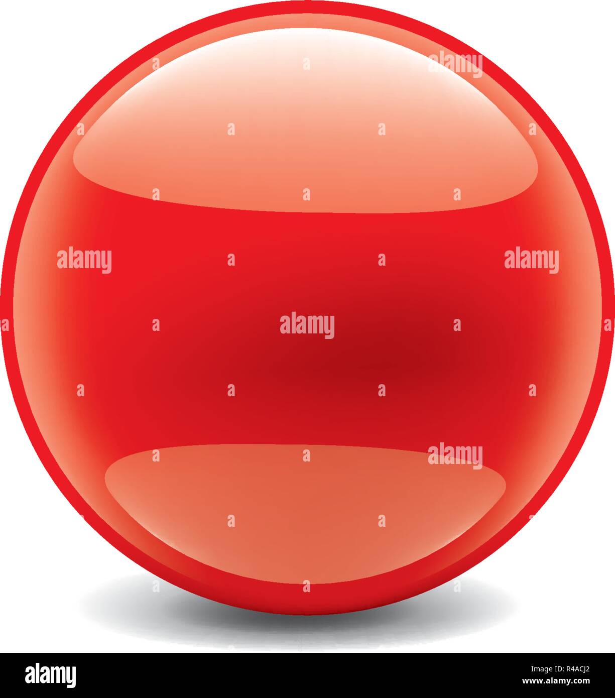 Red sticker on white background. Vector illustration Stock Vector Image ...