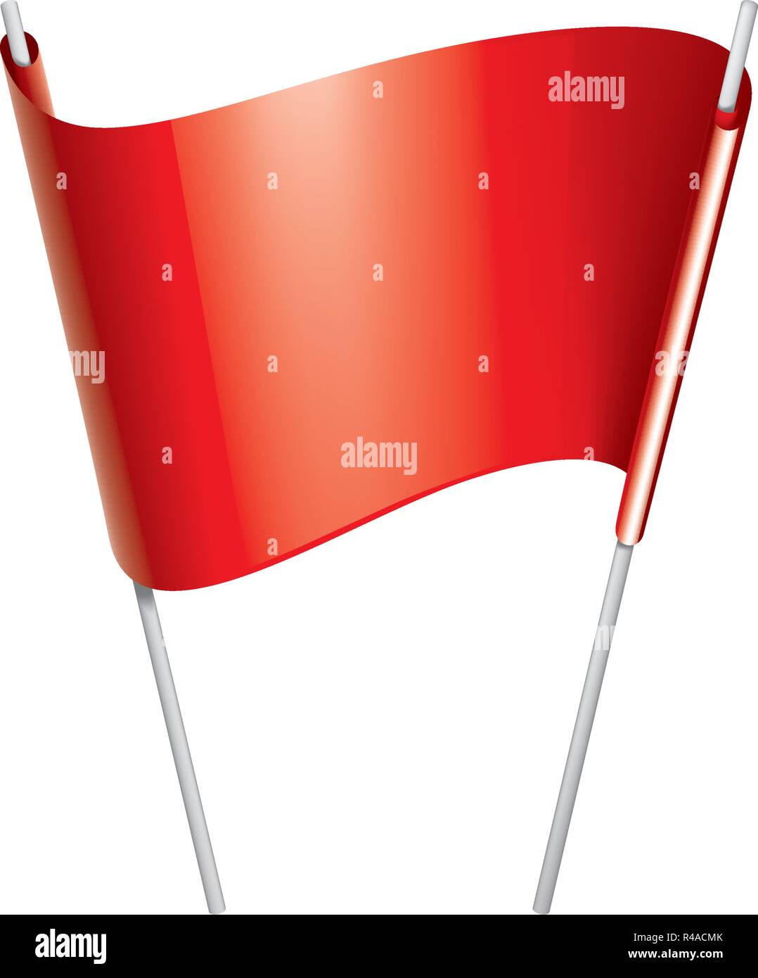 Red sticker on white background. Vector illustration Stock Vector Image ...