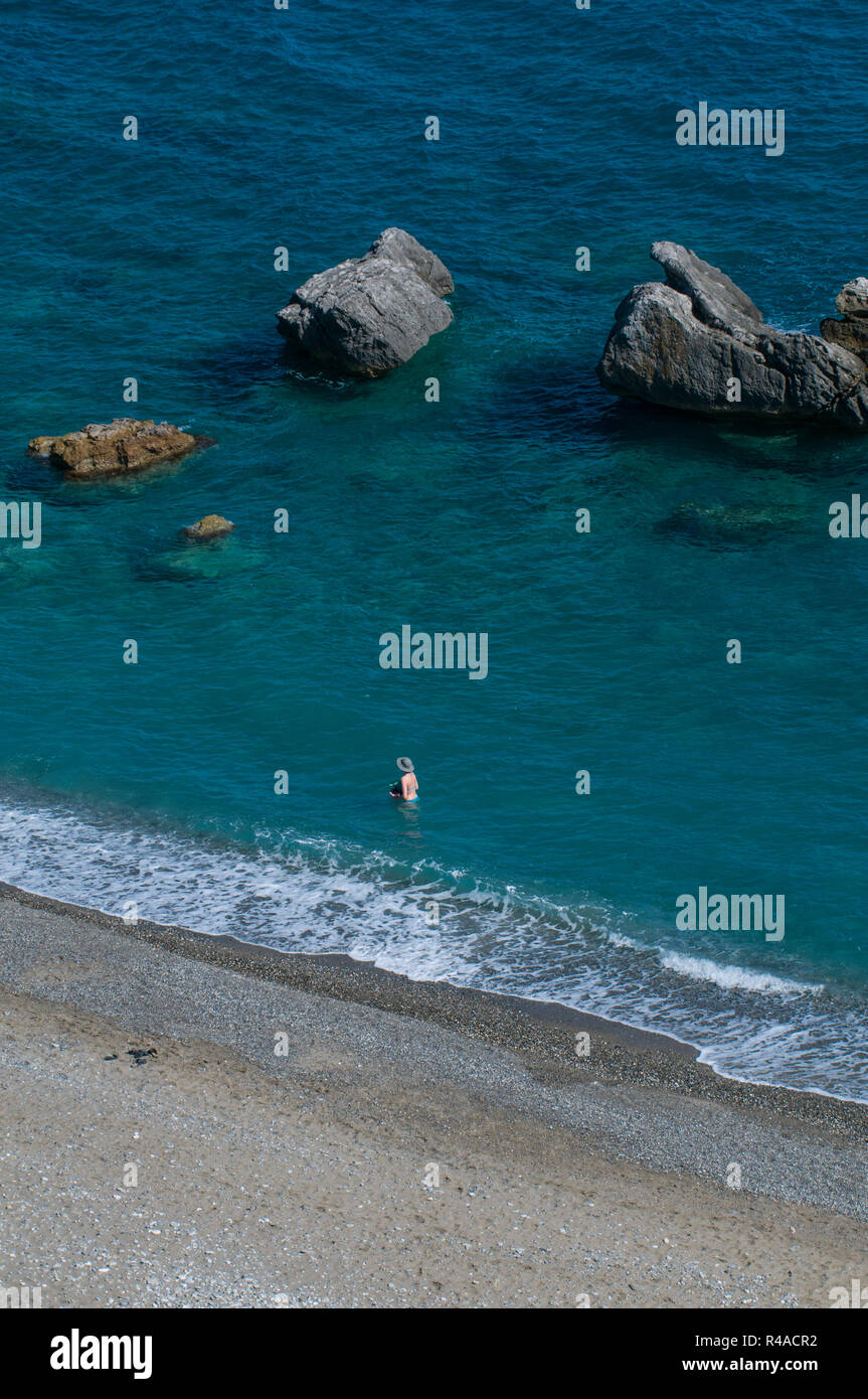 europe, greece, creta, heraklion, region, listis, beach Stock Photo - Alamy