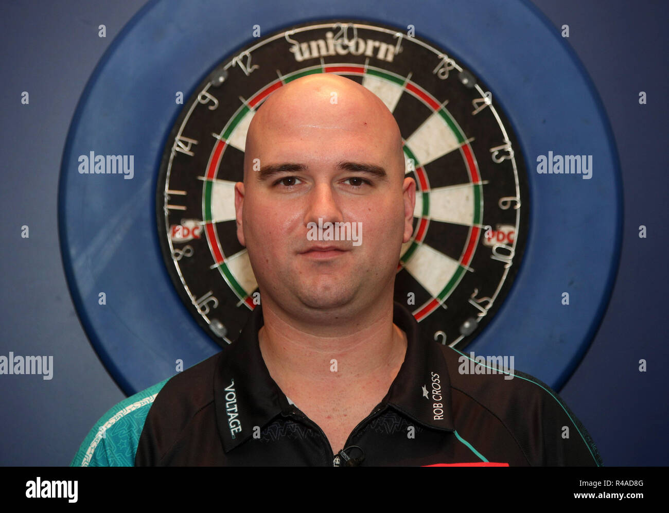 World Champion Rob Cross during a photocall for the 2018/2019 William ...