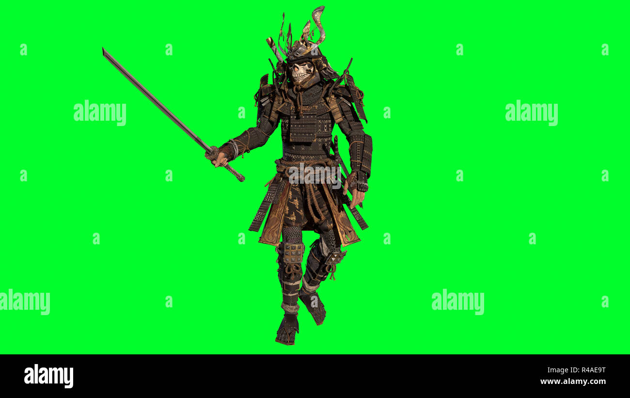 Samurai model hi-res stock photography and images - Alamy