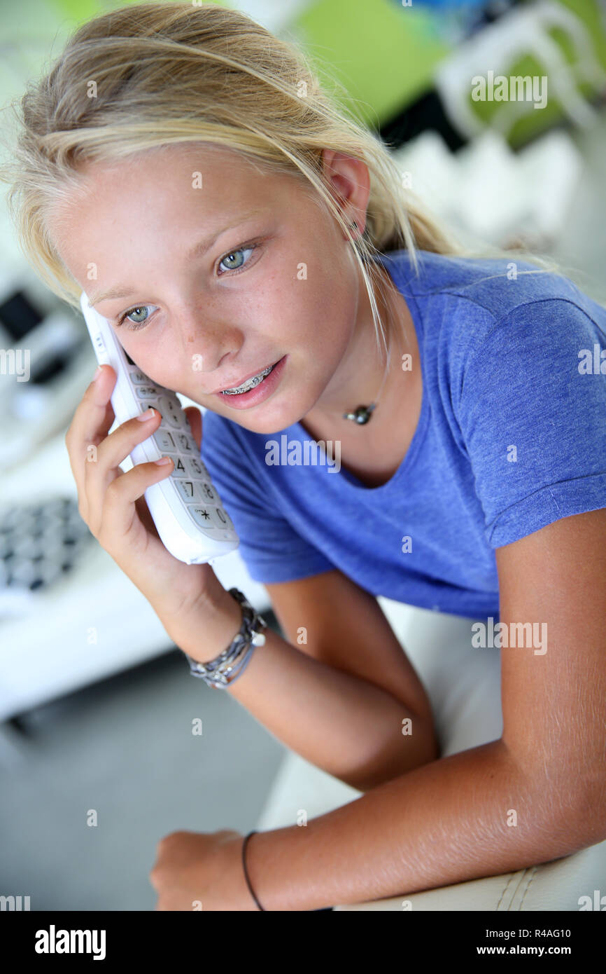 Long distant call Stock Photo - Alamy