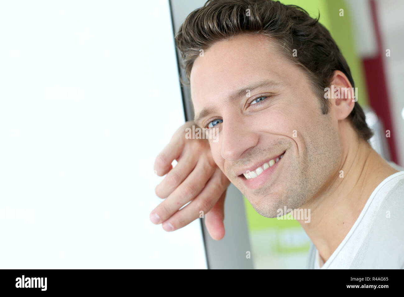 Portrait of 30-year-old man Stock Photo - Alamy