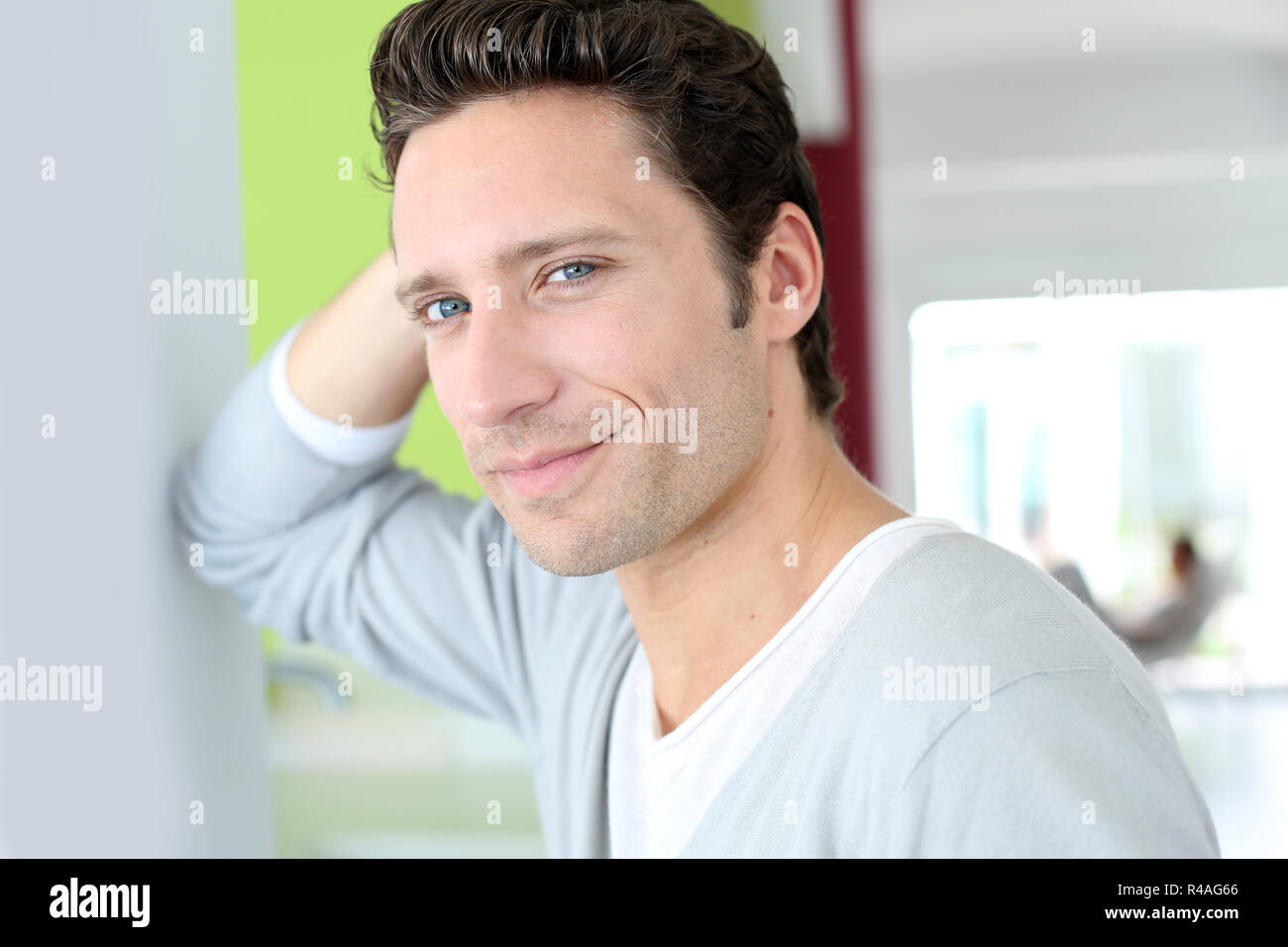 Portrait of 30-year-old man Stock Photo - Alamy