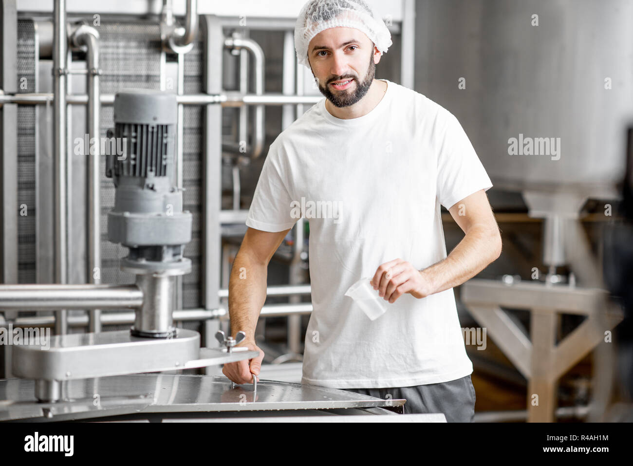 Milk factory interior hi-res stock photography and images - Alamy