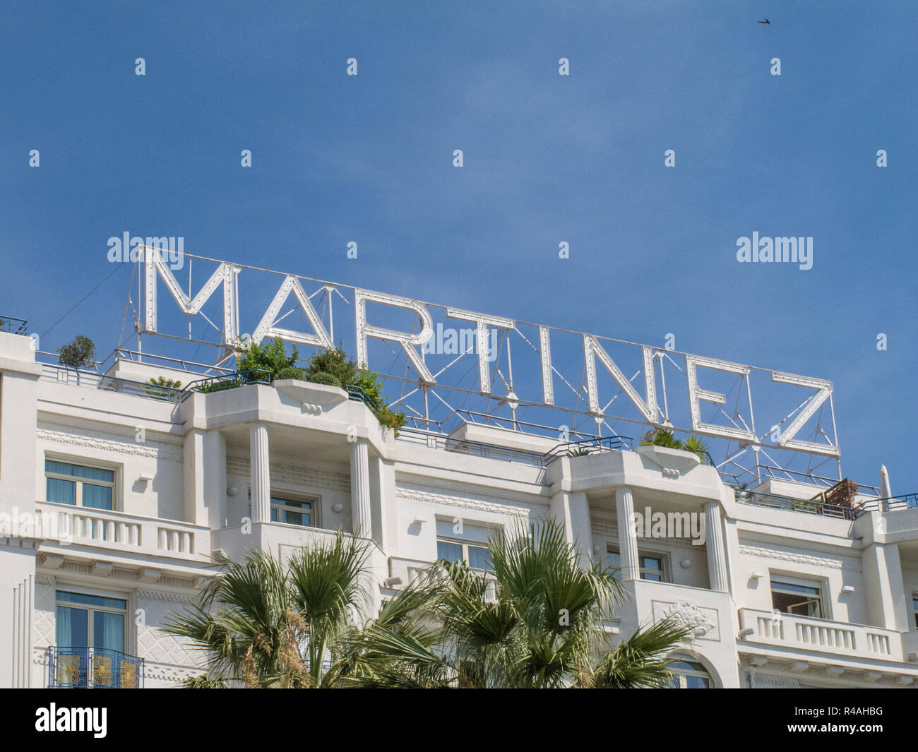 Luxury Hotel Martinez on the Croisette, Cannes, France Stock Photo - Alamy