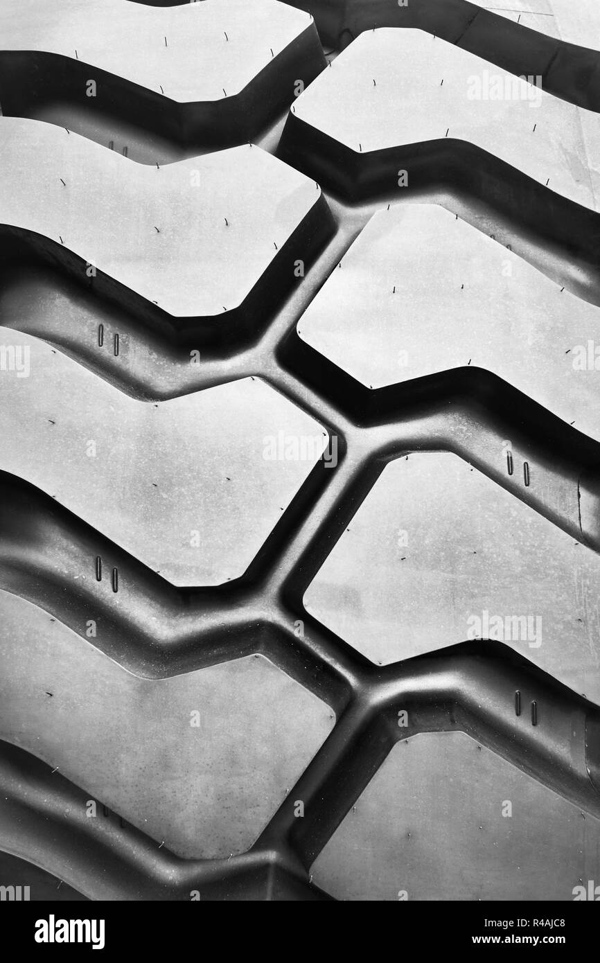 Black rubber tire for tractors and excavator background Stock Photo - Alamy
