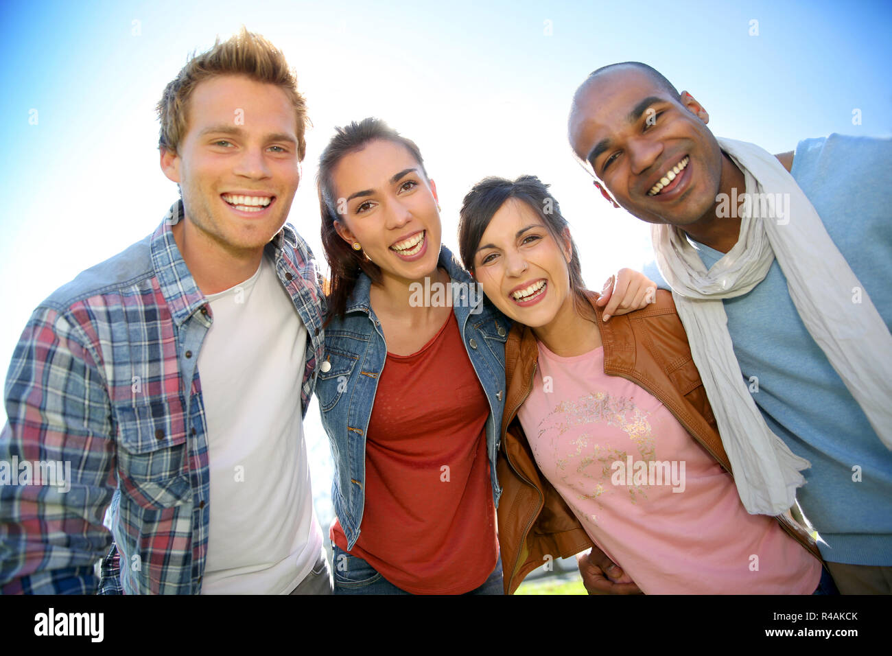 Students girls having fun university joy hi-res stock photography and ...