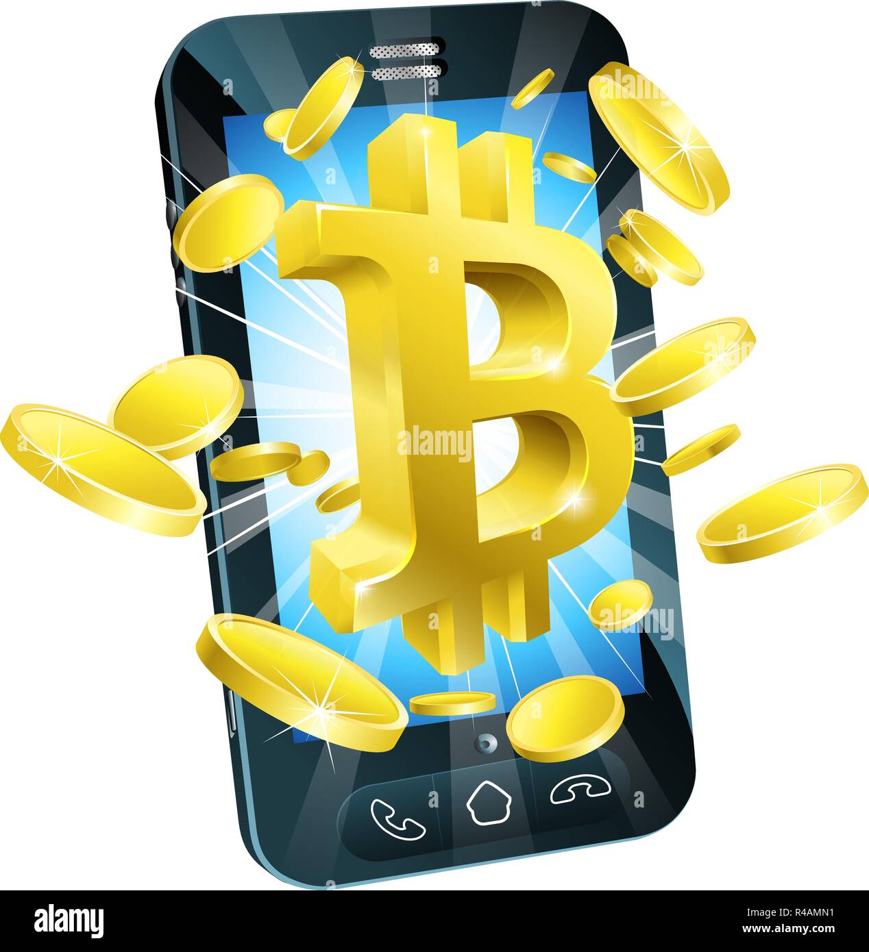 Money chain concept Stock Vector Images - Alamy