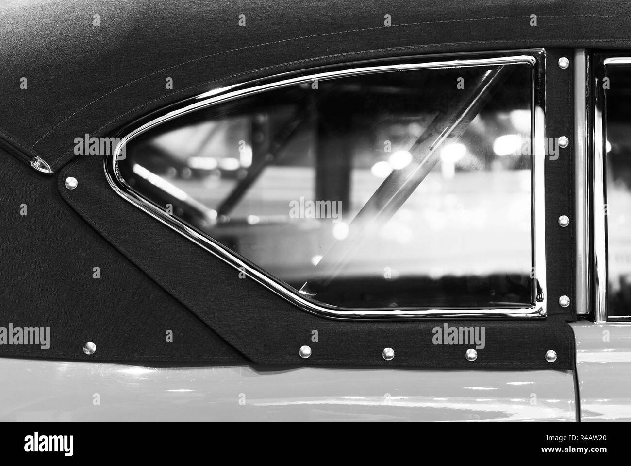Empty car window Black and White Stock Photos & Images - Alamy
