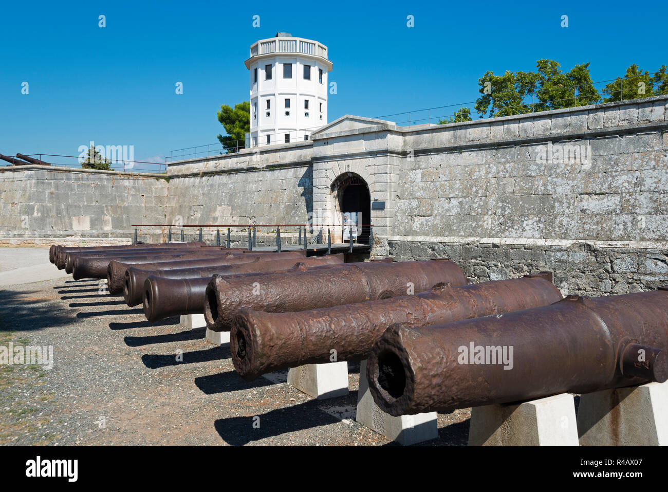 Fort and museum, Pula, Istria, Croatia Stock Photo - Alamy