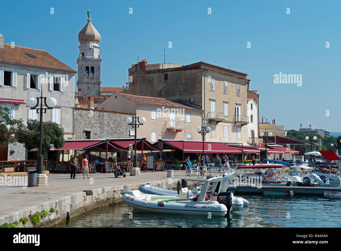Krk harbour hi-res stock photography and images - Alamy