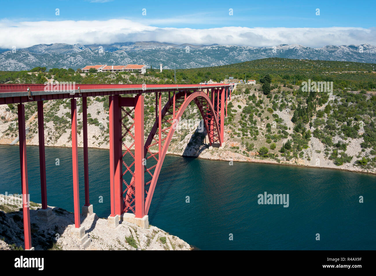 Bridge of Maslenica, Dalmatia, Croatia, Stari Most Maslenica Stock ...