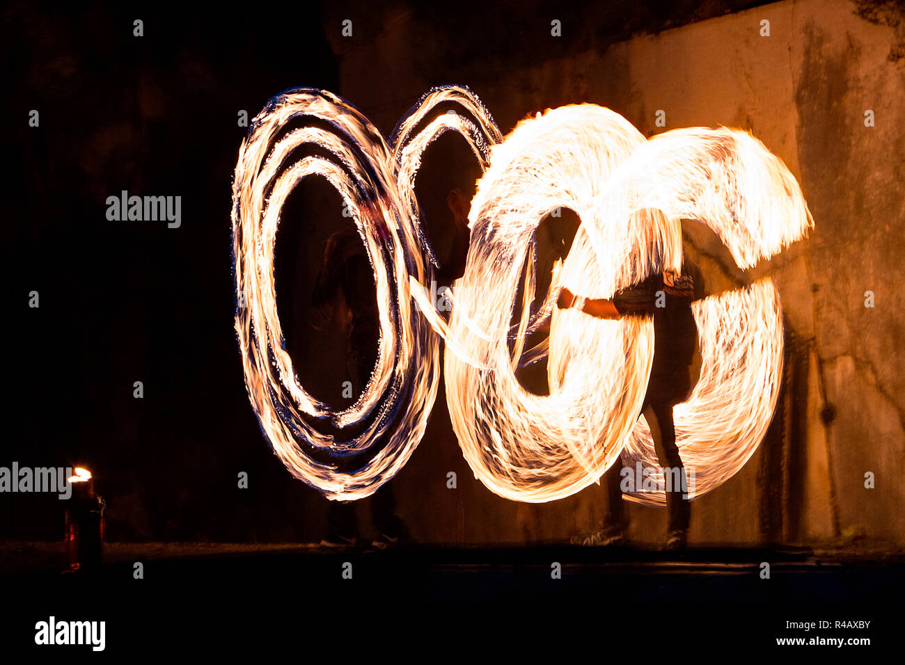 fire show, pyrotechnics, fire effects, fire poi, light effects ...