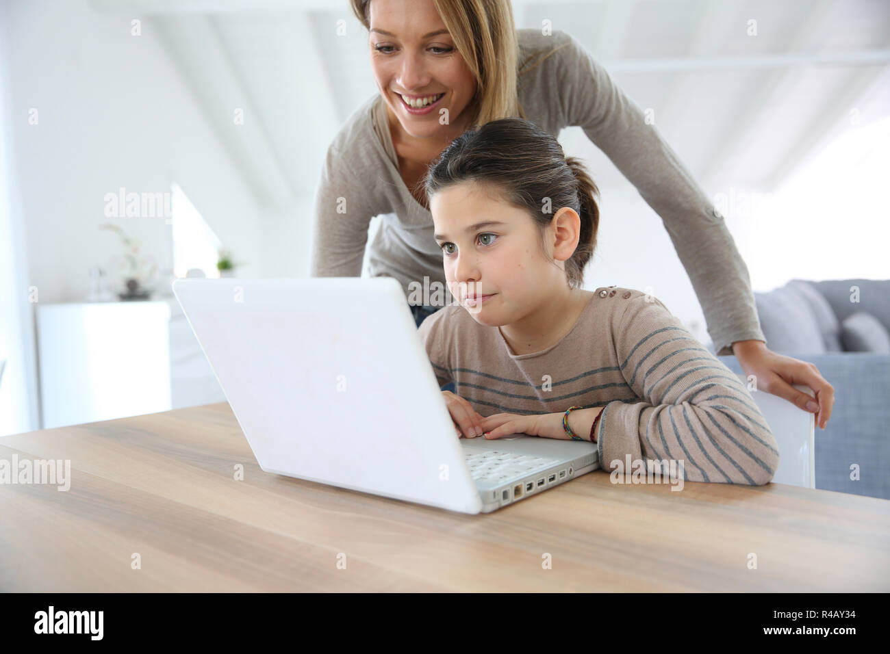 Parent calling kids hi-res stock photography and images - Alamy