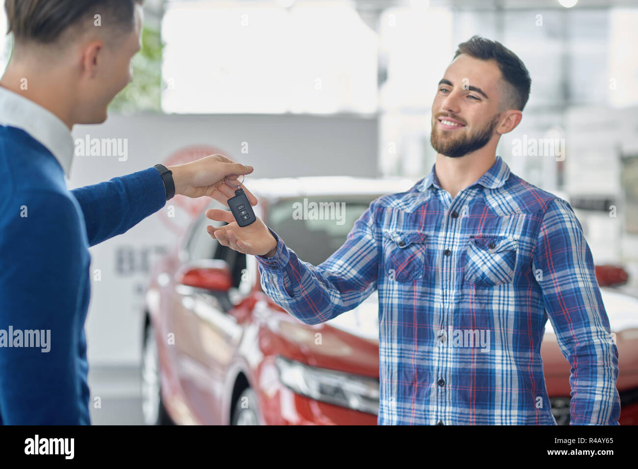 Car salesman luxury hi-res stock photography and images - Alamy
