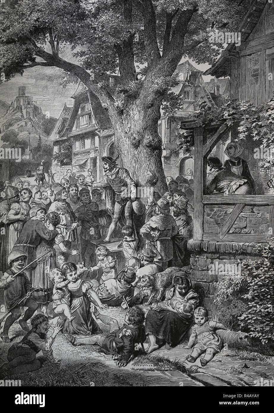 Minstrel middle ages hi-res stock photography and images - Alamy