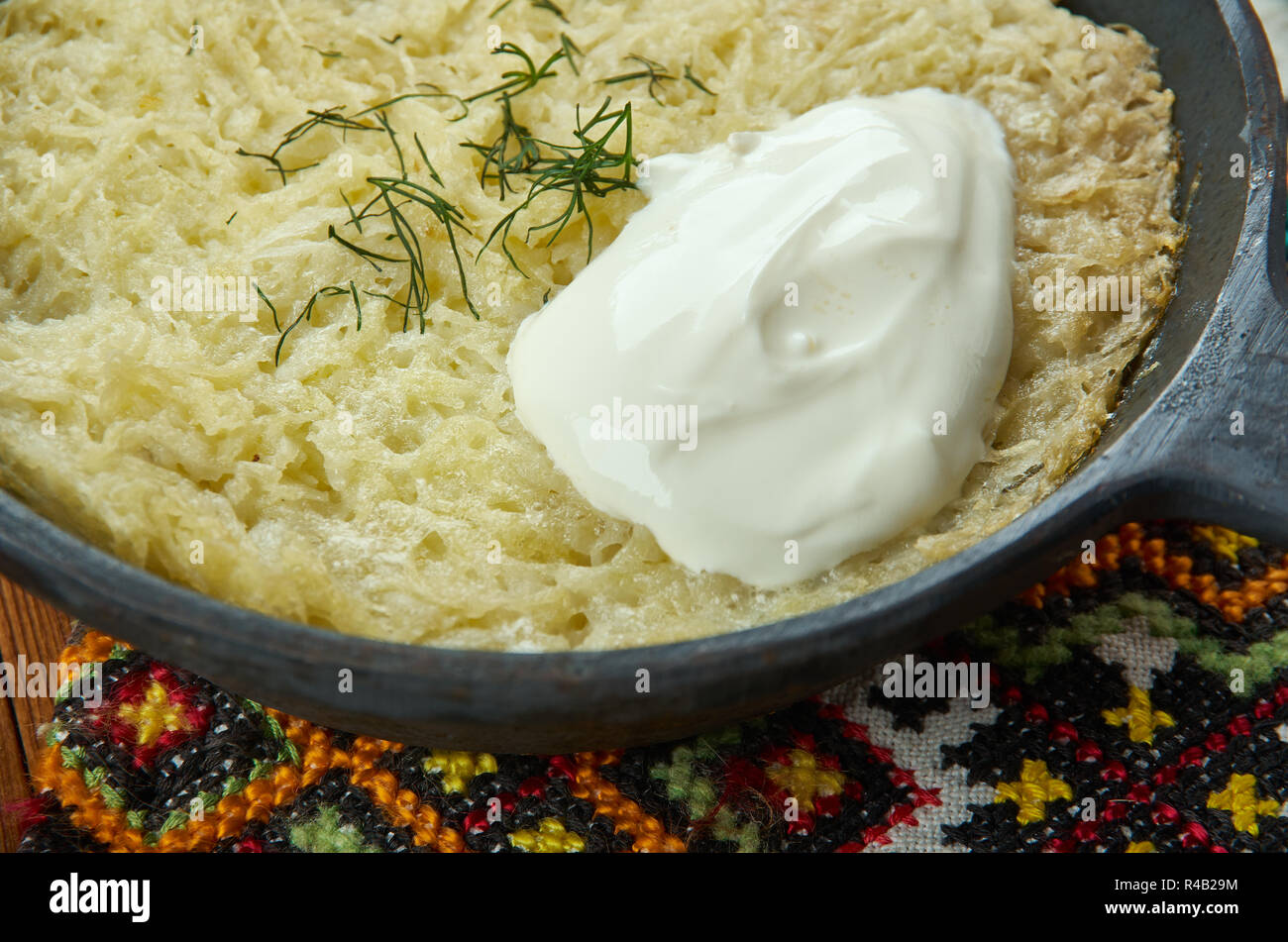 Kugelis , Potato Pudding, Lithuanian cuisine, Baltic Traditional ...