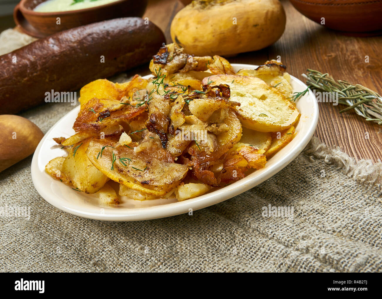 Scottish Neeps and Tatties, Scottish cuisine, Traditional assorted ...
