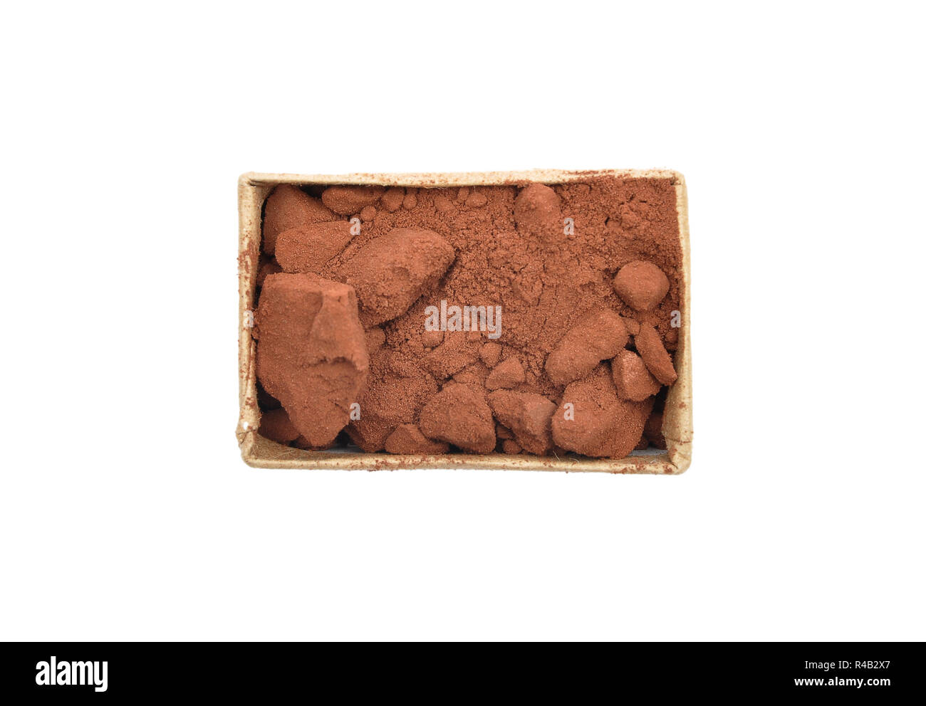 Cocoa powder container Cut Out Stock Images & Pictures - Alamy