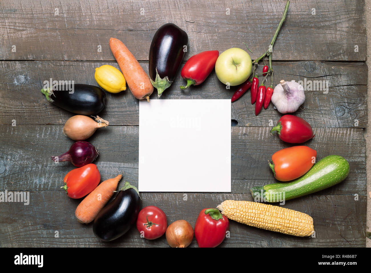 Vegetables fruit layout hi-res stock photography and images - Alamy