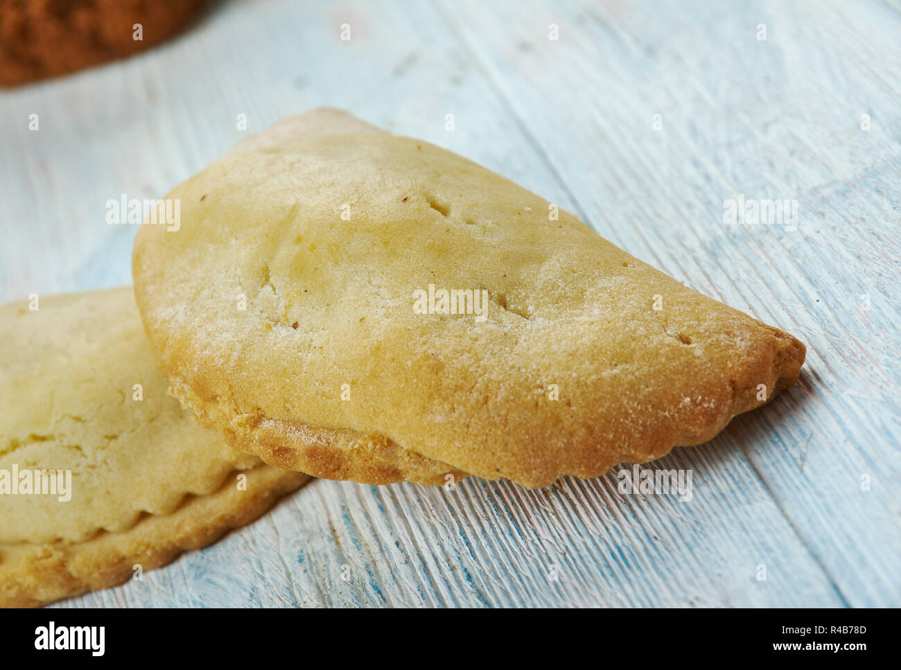 Welsh Oggie, Welsh, cuisine, traditional Cornish pasty using Welsh lamb ...