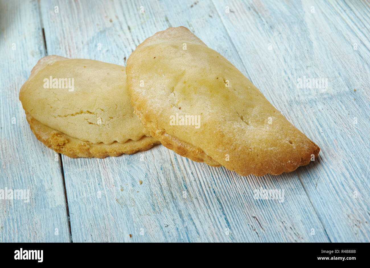 Welsh Oggie, Welsh, cuisine, traditional Cornish pasty using Welsh lamb ...
