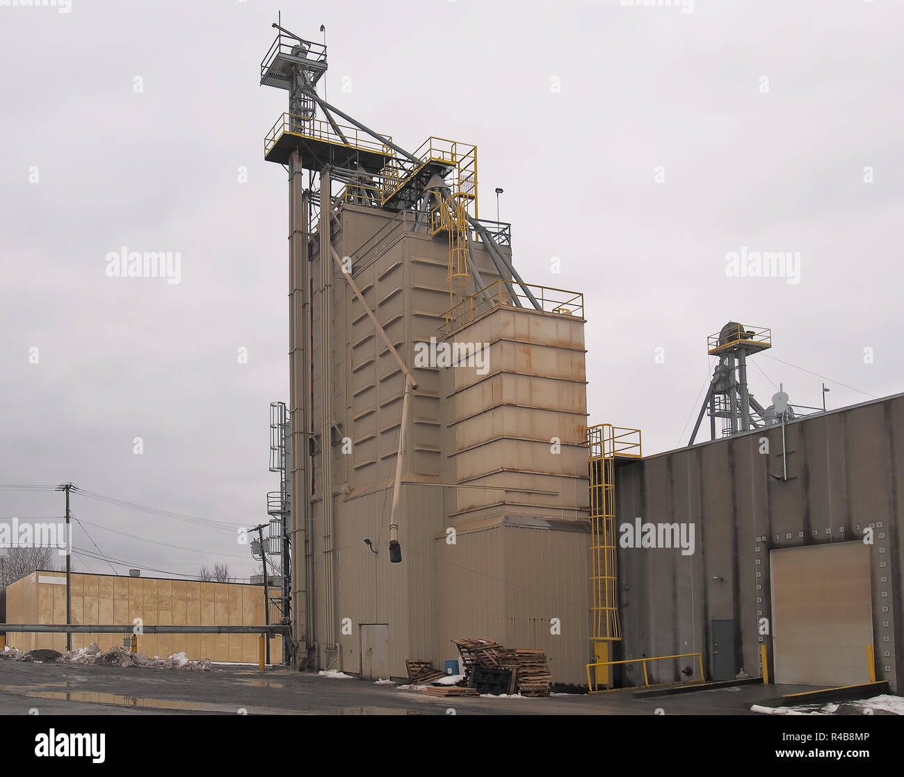 industrial mill and warehouse Stock Photo - Alamy