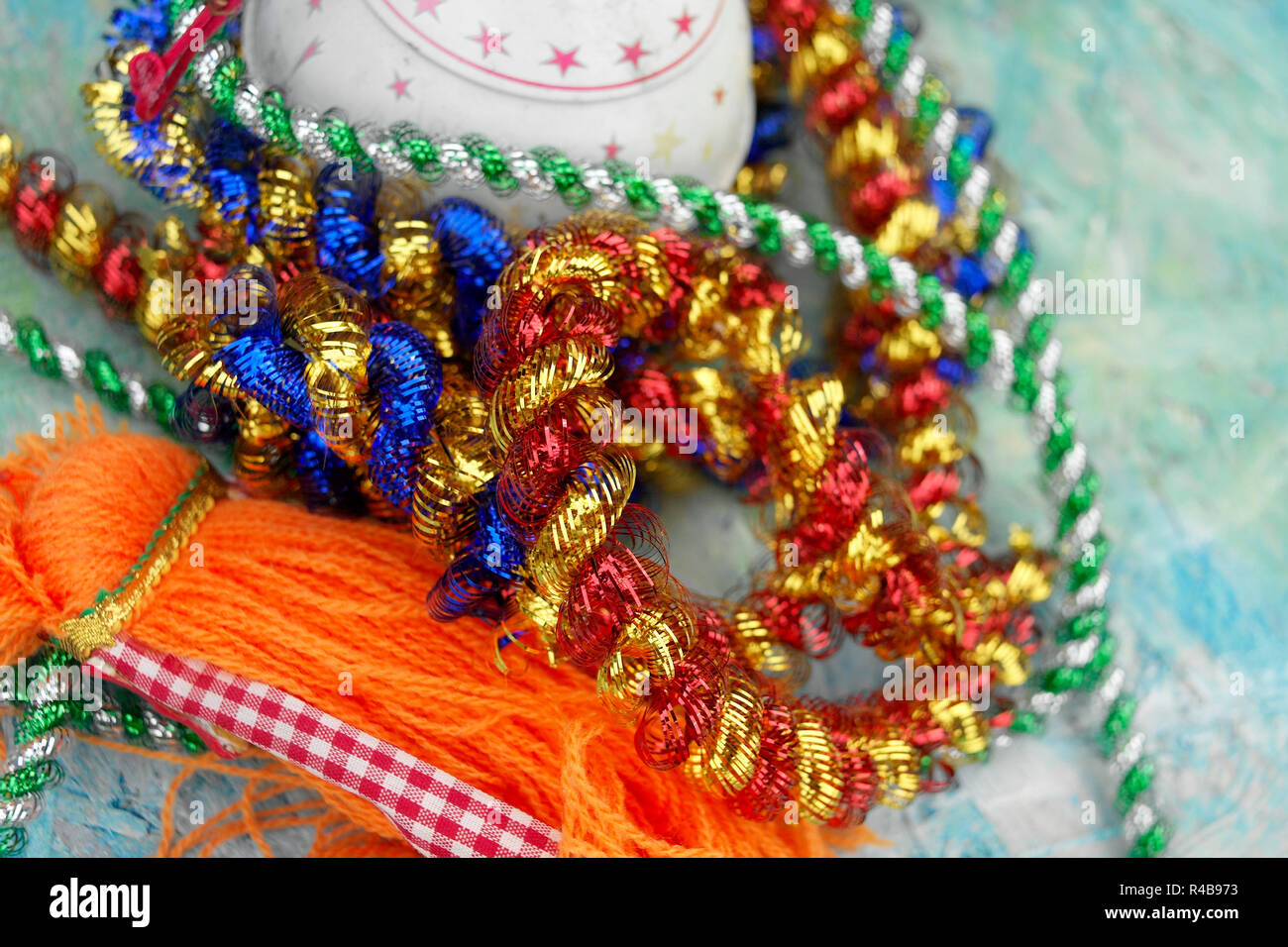 Garland close up hi-res stock photography and images - Alamy