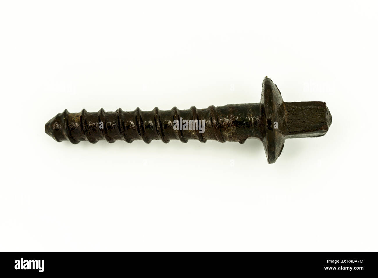 Rail road screws hi-res stock photography and images - Alamy