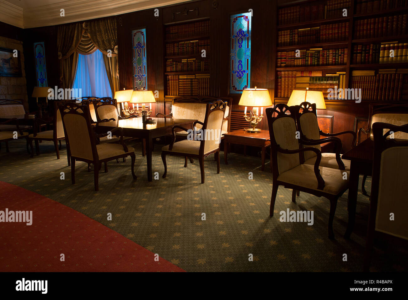 luxury design vintage night club Stock Photo - Alamy