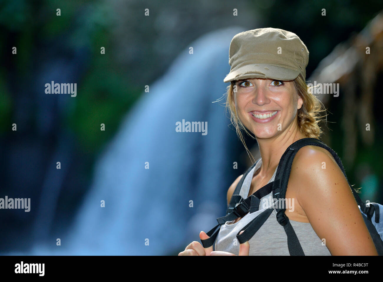 Adventurers smiling hi-res stock photography and images - Alamy