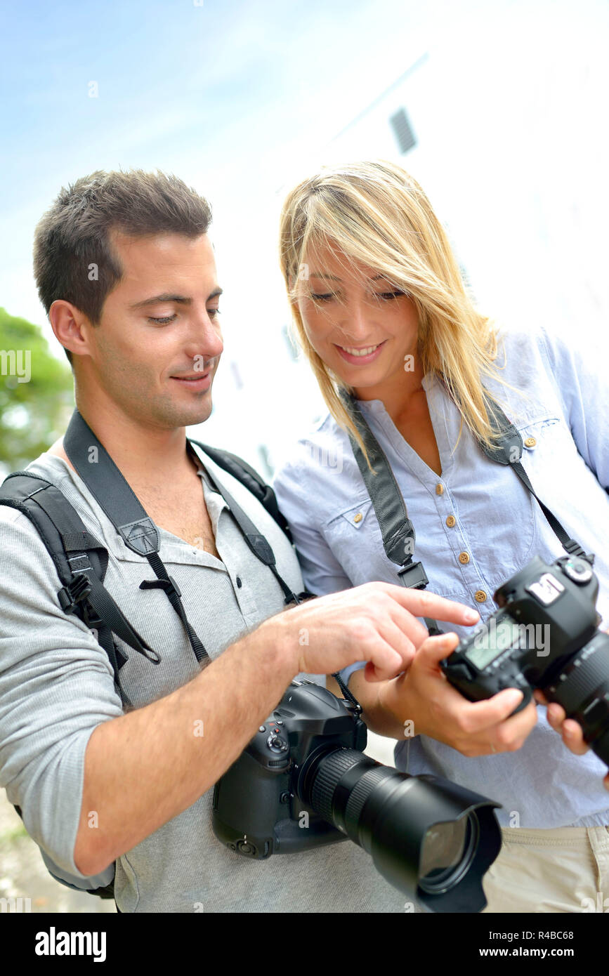 Creative team photographers work hi-res stock photography and images ...