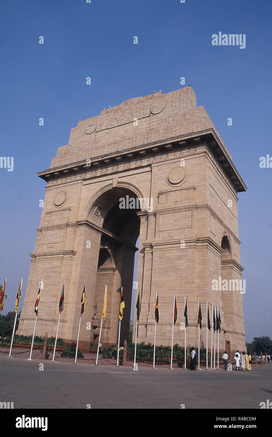 Structure of India Gate, New Delhi, India, Asia Stock Photo - Alamy