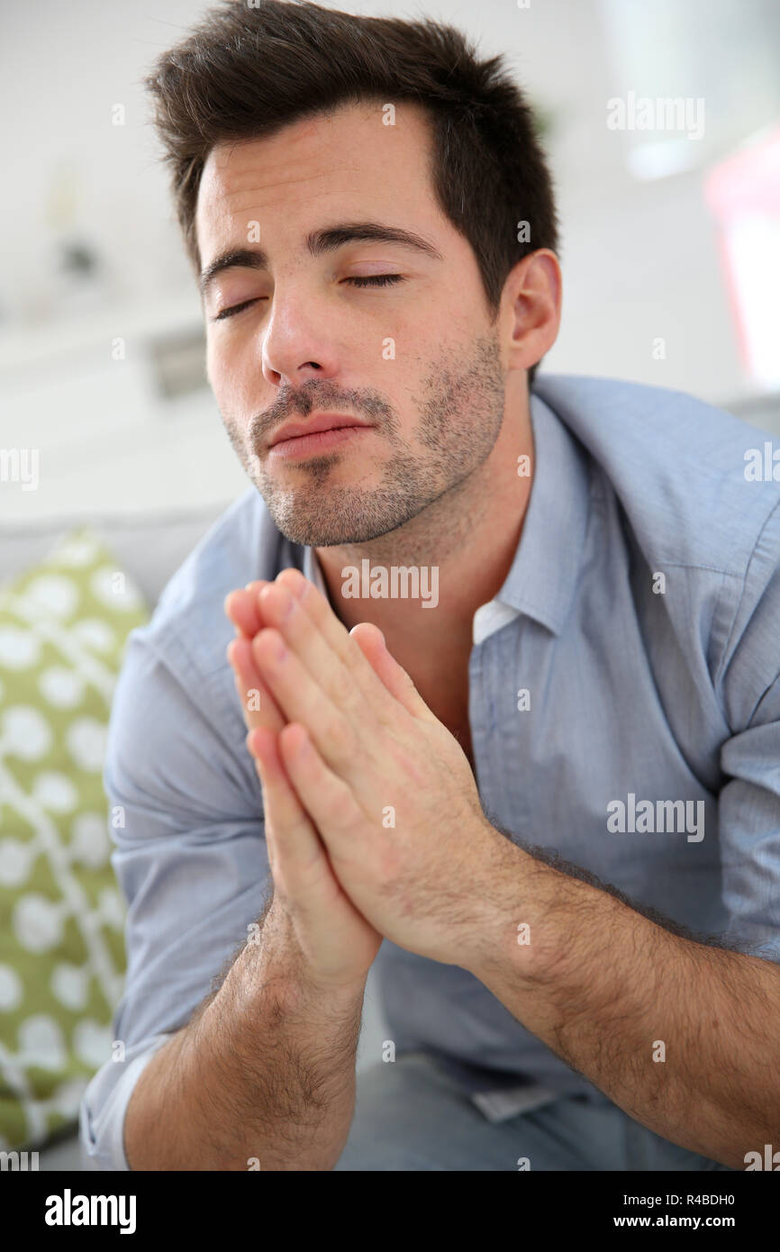 Man imploring hi-res stock photography and images - Alamy