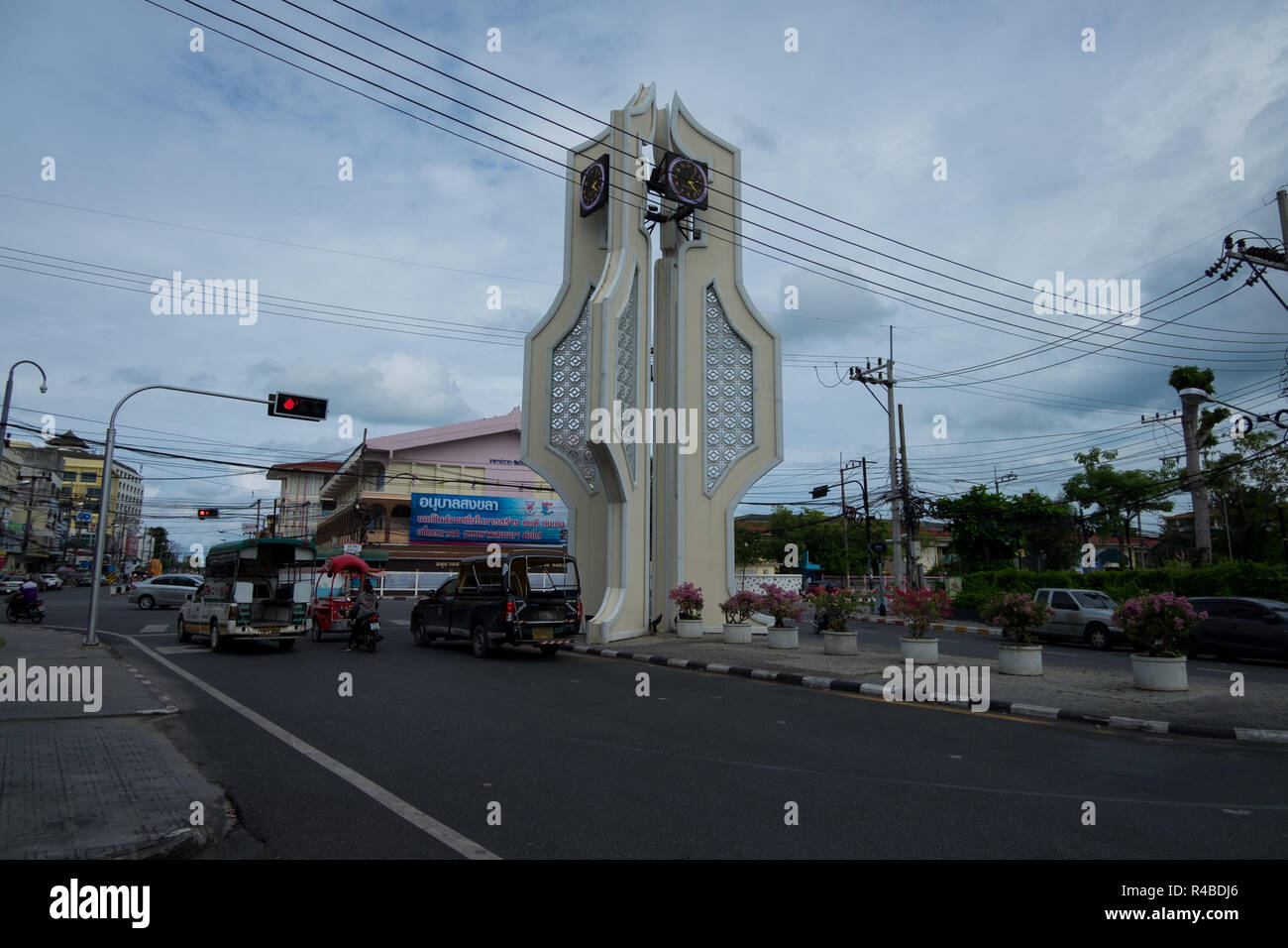 Songkhla clock tower hi-res stock photography and images - Alamy