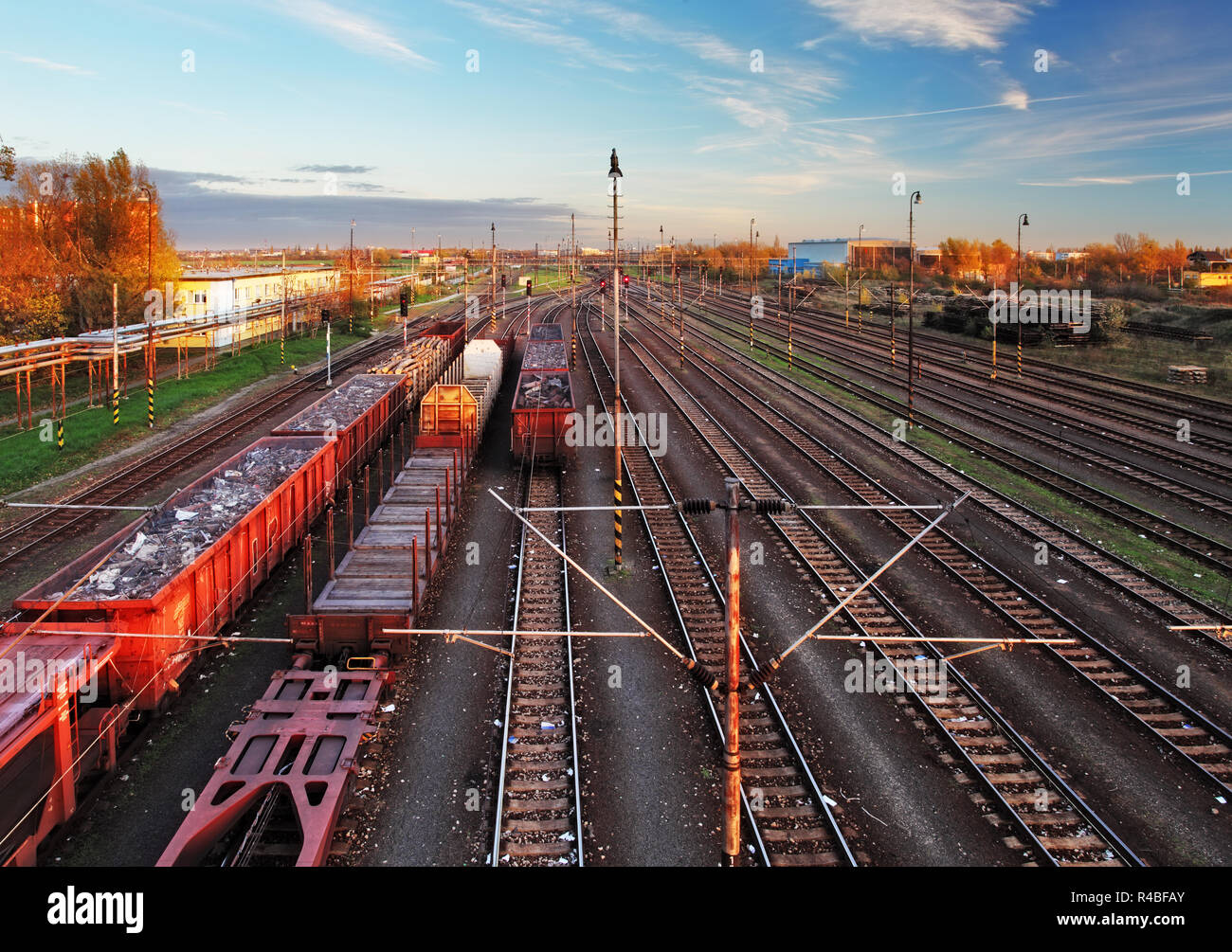 Rail freight transportation hi-res stock photography and images - Alamy